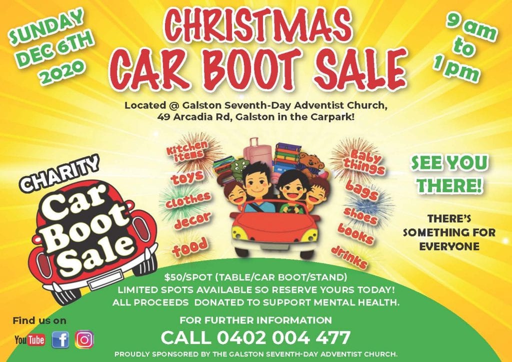 Christmas Car Boot Sale