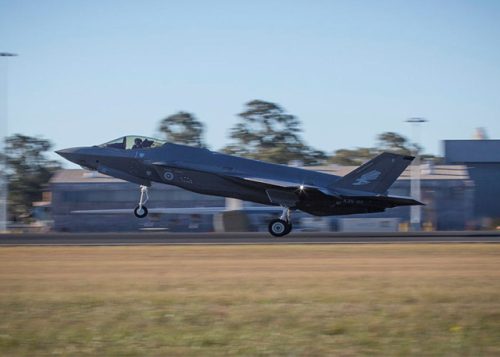 F-35a Training Operations At Raaf Base Richmond