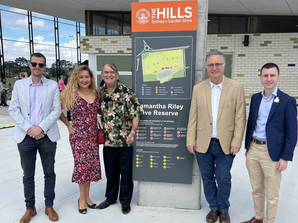 Samantha Riley Drive Is Officially Open!