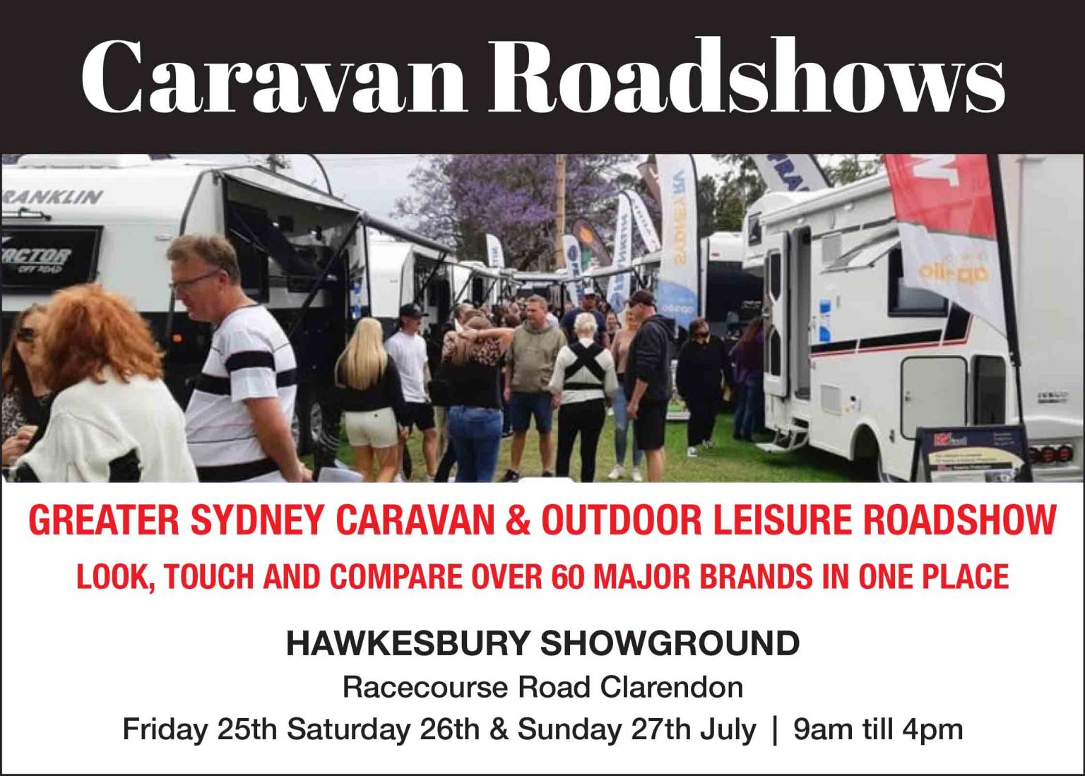 Greater Sydney Caravan & Outdoor Leisure Roadshow 2025